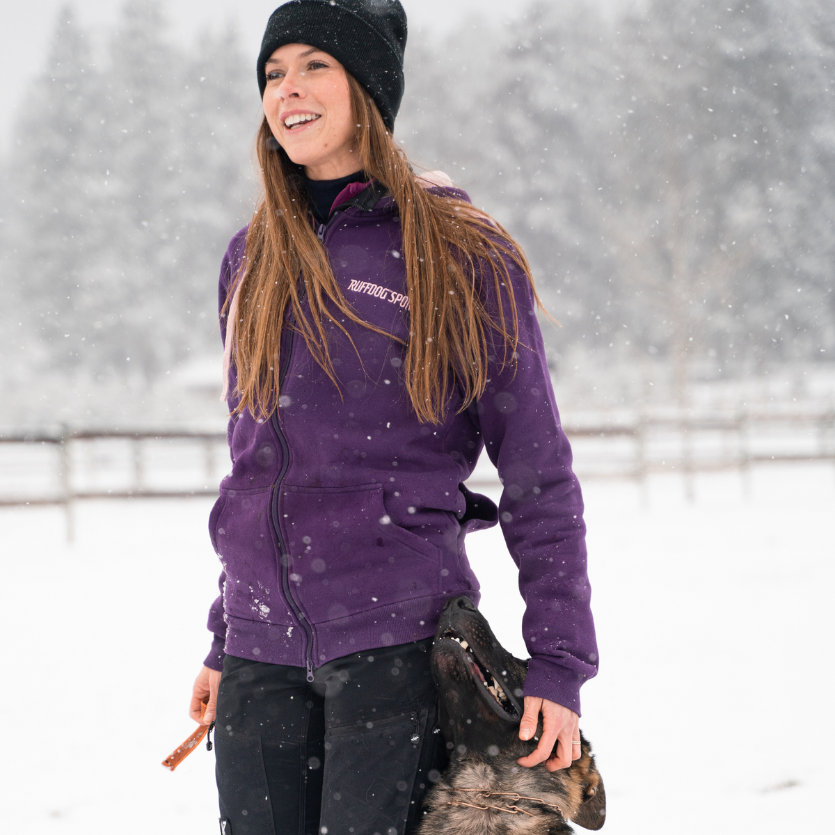 Ruffdog Hooded Fleece Dog Trainer Jacket | Ruffdog Sports